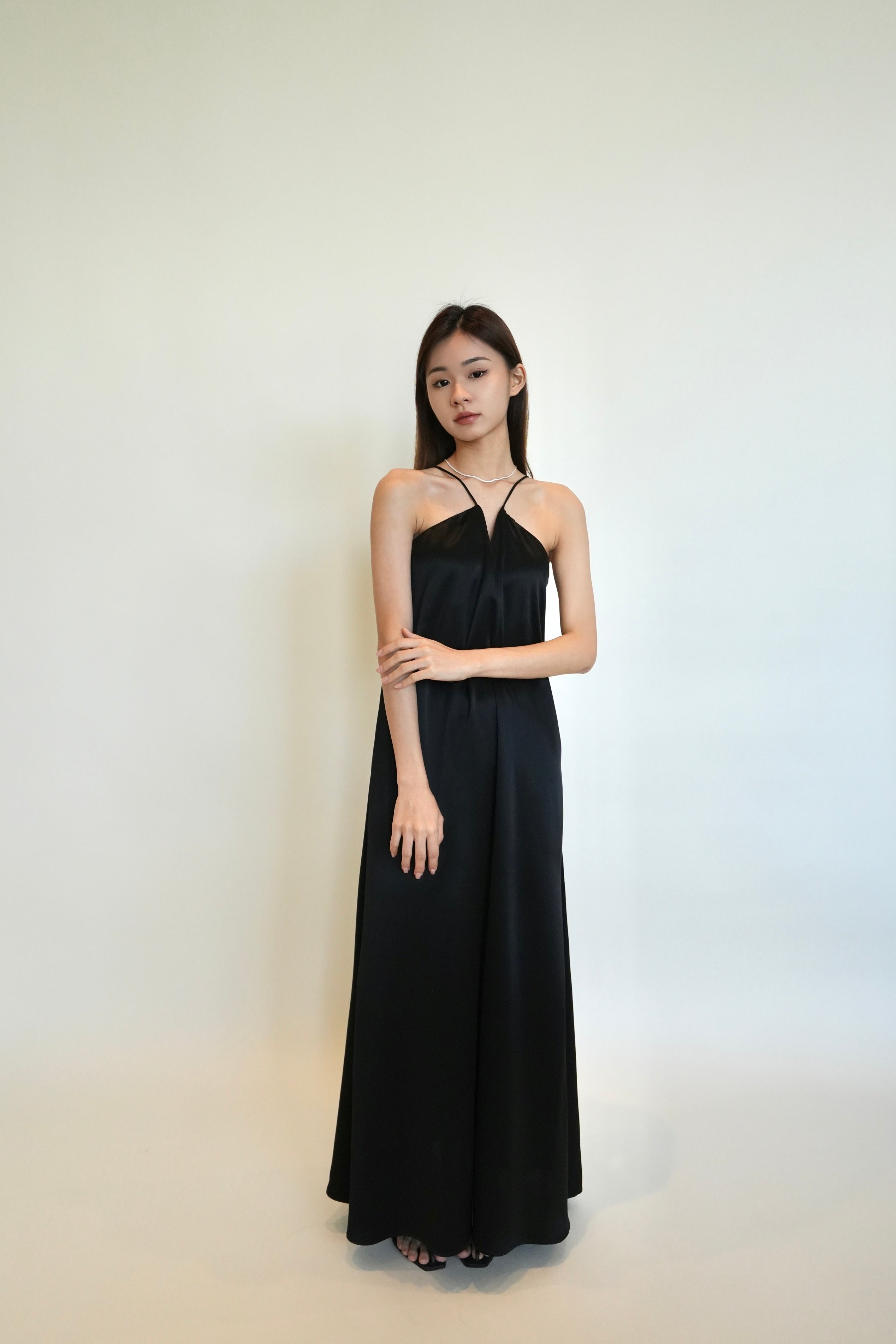 Backless Wrap Satin Prom Dress – Terra.OfficialStore